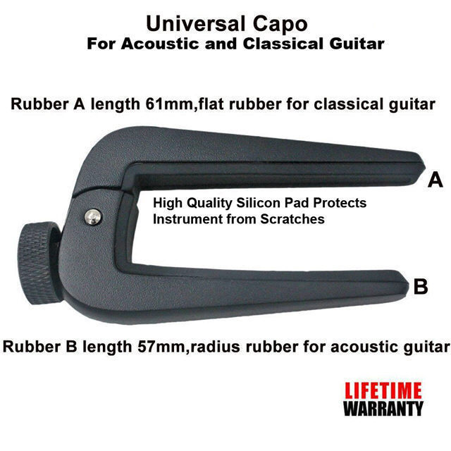 Professional Guitar Capo Universal Adjustable Acoustic Electric ...