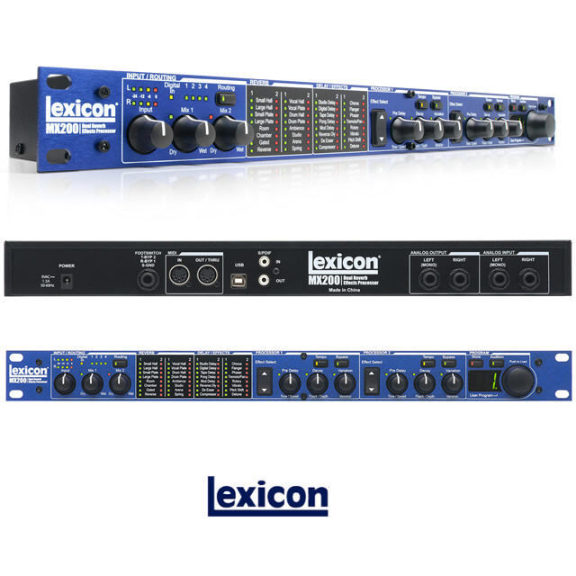 Lexicon MX200 Dual Reverb Multi Effect Processor
