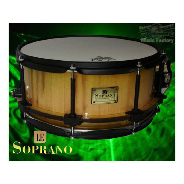 Le Soprano 13 X 7 Bionic Snare Drum- Hand Crafted In Italy