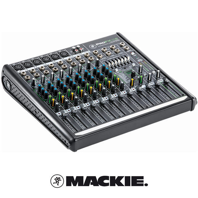 Mackie ProFX12 V2 Compact 12 Channel mixer with USB and Effects Mixing Desk