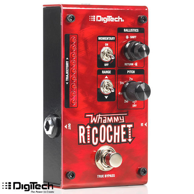 DigiTech Ricochet Whammy Pitch Shift Octave Pedal Guitar Effect ...