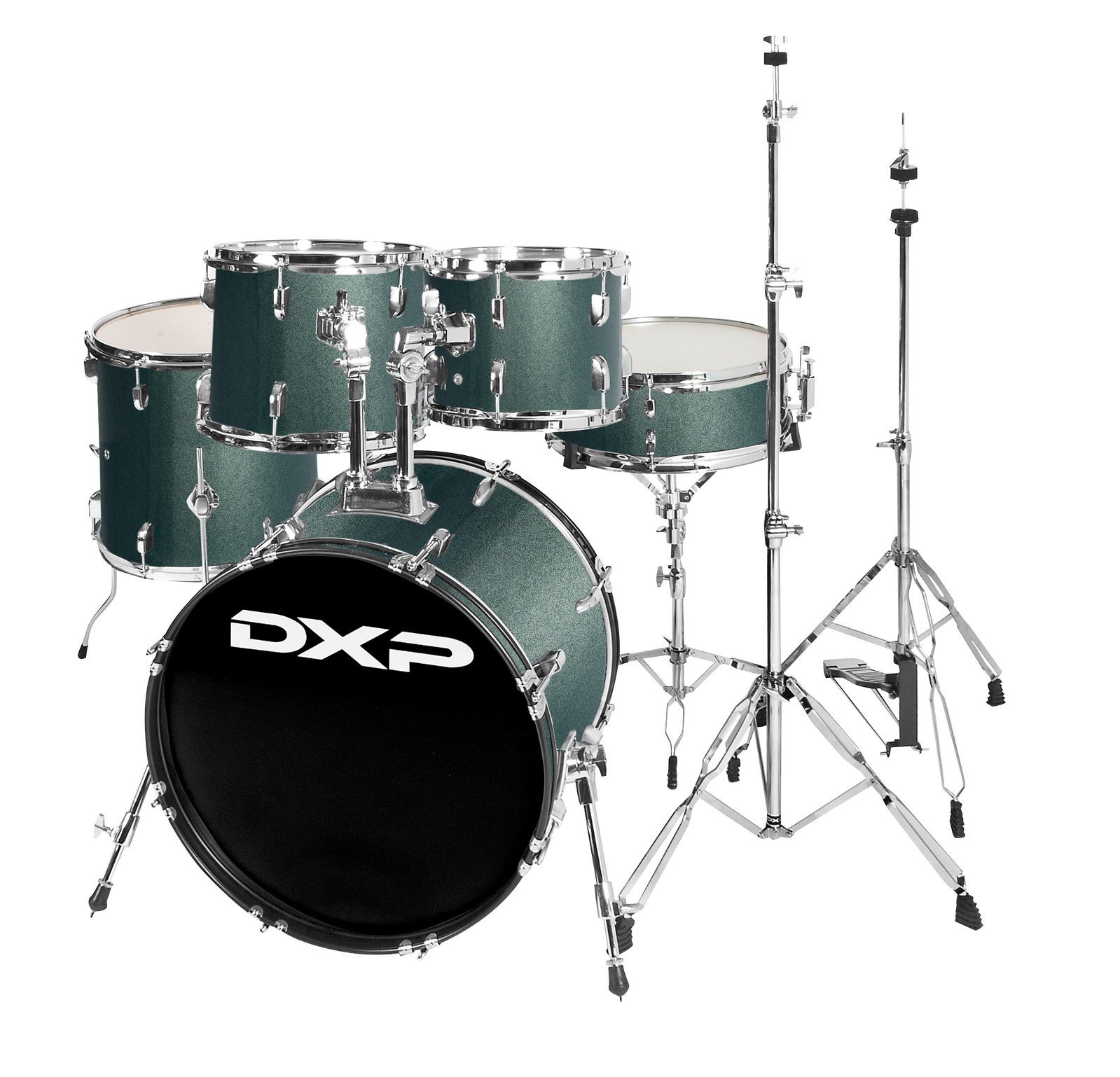 DXP Fusion 20 Series Drum Kit Gun Metal Grey