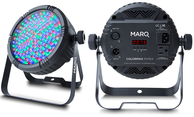 MarQ Colormax Par 64 DMX 177 LED Wash Stage Lighting - Marq