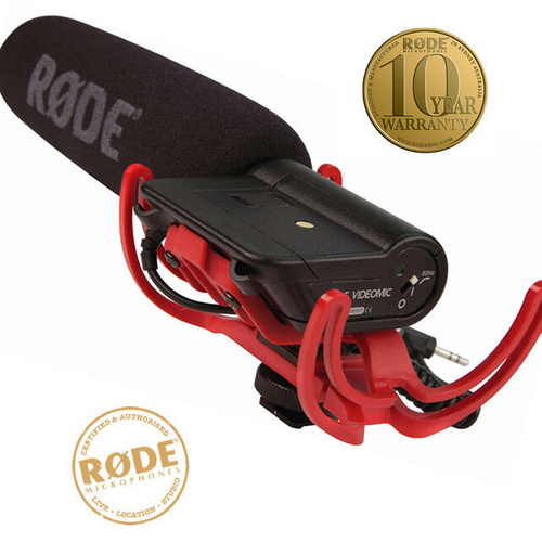 Rode Videomic DVcam Directional Condenser Mic with Rycote Shock Mount